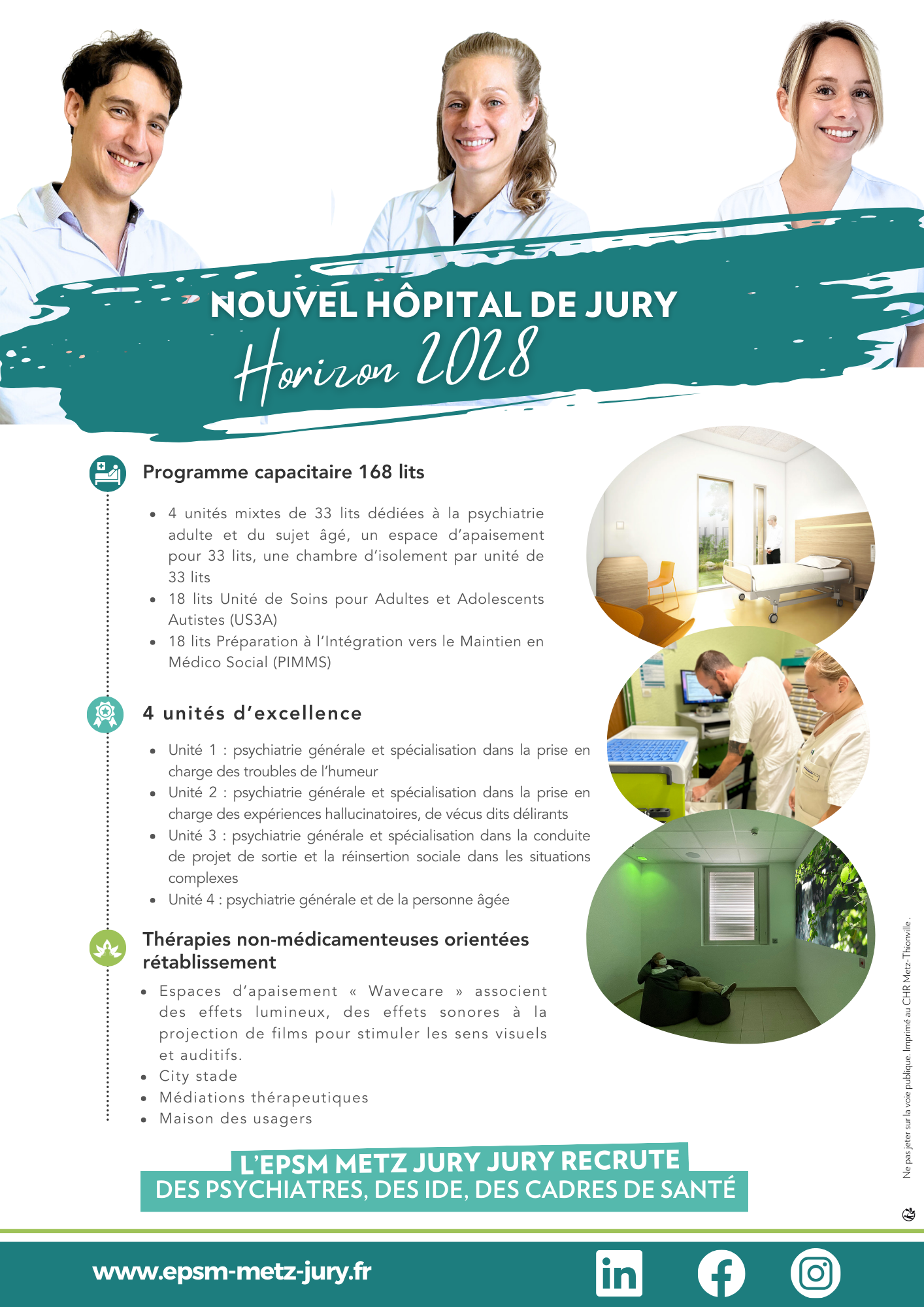 Etablissement de Santé Mentale de Metz-Jury | EPSM